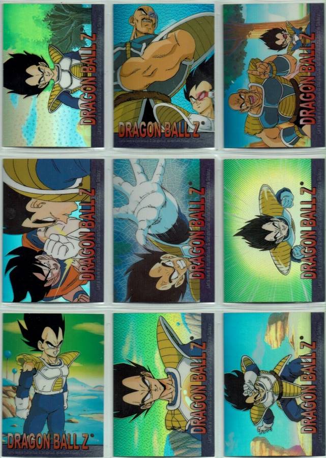 DRAGONBALL Z HOLOCHROME ARCHIVE EDITION STICKER SINGLES - Phoenix Cards