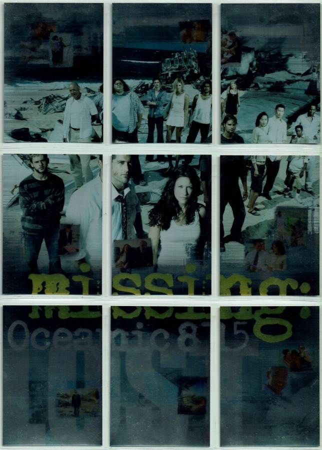 LOST SEASON ONE SET OF MISSING OCEANIC 815 CARDS - Phoenix Cards