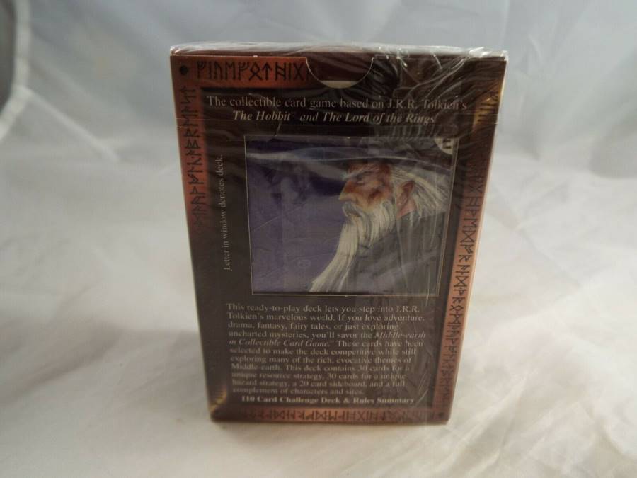 MIDDLE EARTH CCG, WIZARD 110 CARD CHALLENGE DECK. DECK E GANDALF ...