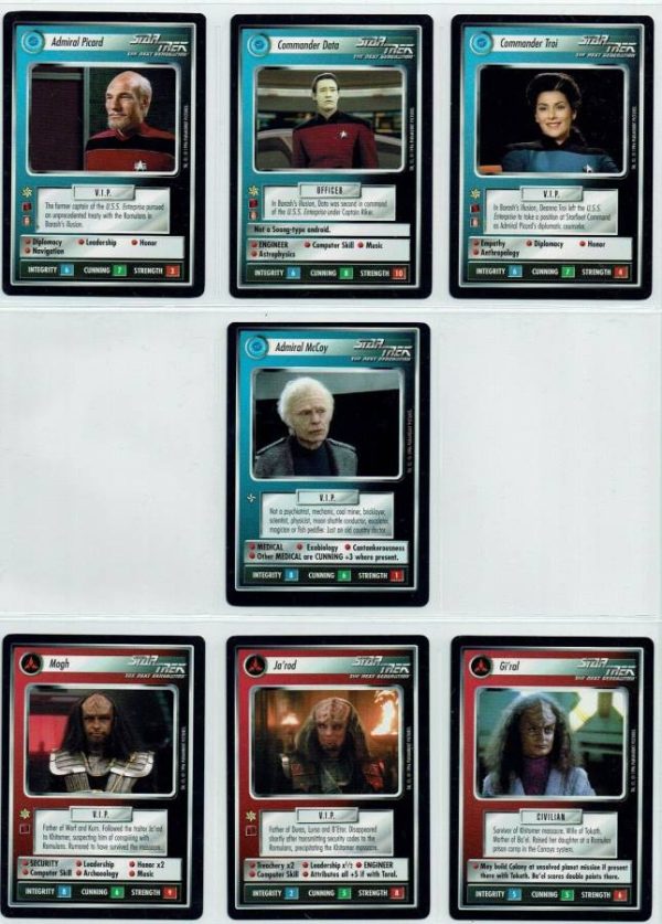 Star Trek CCG Collectable Trading Cards - Phoenix Cards