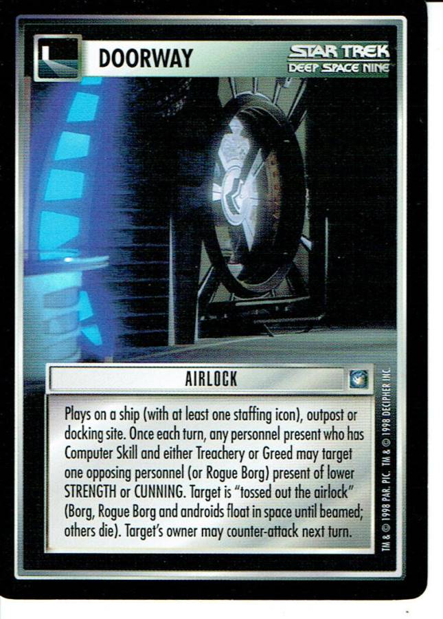 Consegna Rapida Prezzo All ingrosso STAR TREK CCG DS9 RARE CARD MORKA Consegna Rapida Prezzo All ingrosso STAR TREK CCG DS9 RARE CARD MORKA