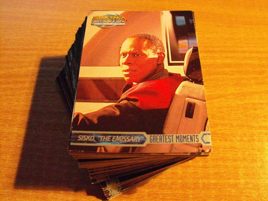 STAR TREK DS9 MEMORIES FROM THE FUTURE COMPLETE BASE SET OF 100 ...