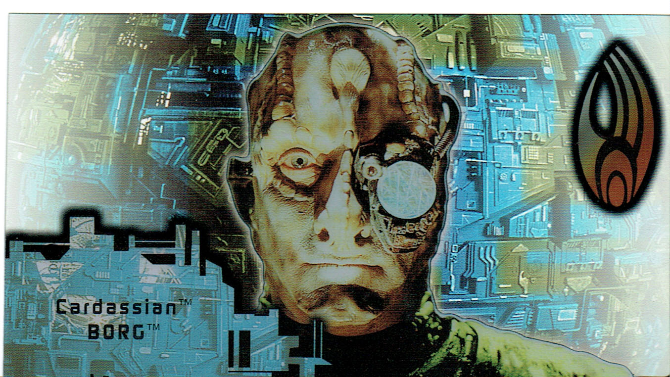 STAR TREK FIRST CONTACT SET OF 12 TECHNO-CEL BORG CARDS - Phoenix Cards