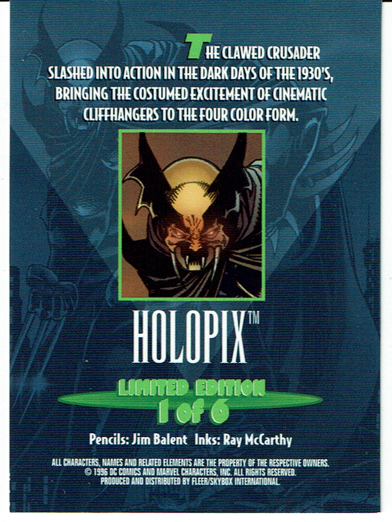 AMALGAM HOLOPIX CARD 1 OF 6 - Phoenix Cards