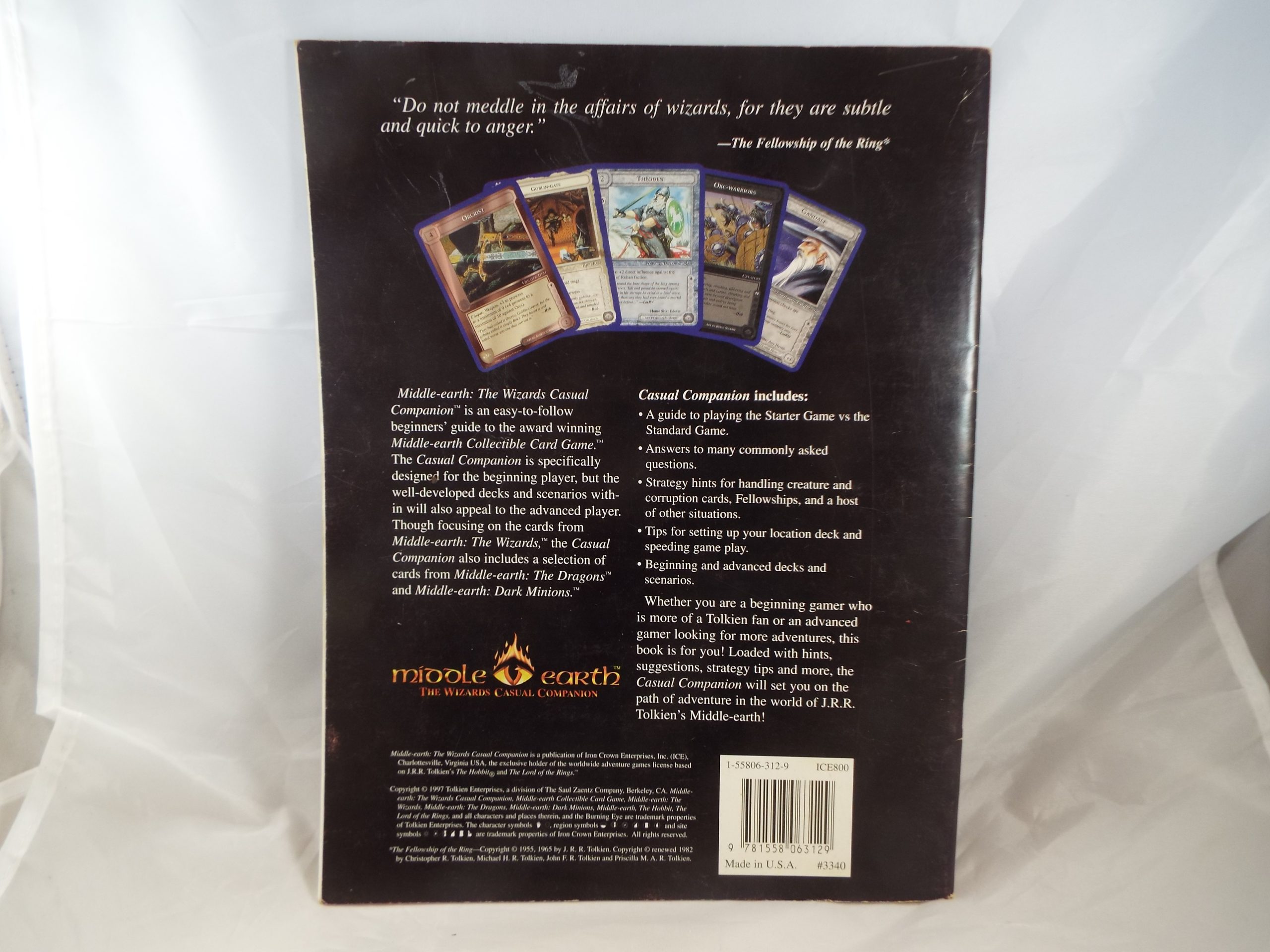 MIDDLE EARTH CCG THE WIZARDS CASUAL COMPANION - Phoenix Cards