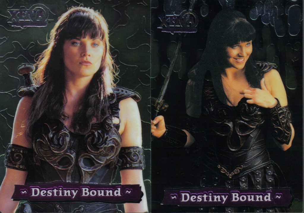 XENA WARRIOR PRINCESS SERIES 3 DESTINY BOUND SET OF 2 - Phoenix Cards