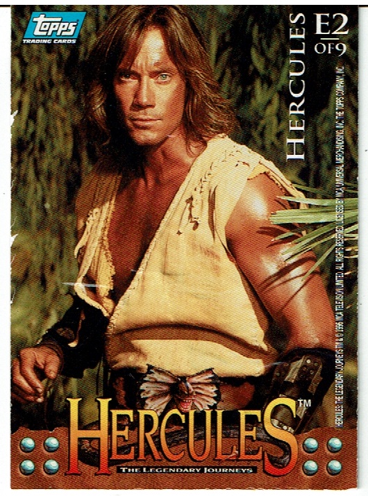 HERCULES THE LEGENDARY JOURNEY EMBOSSED CARD E2 - Phoenix Cards
