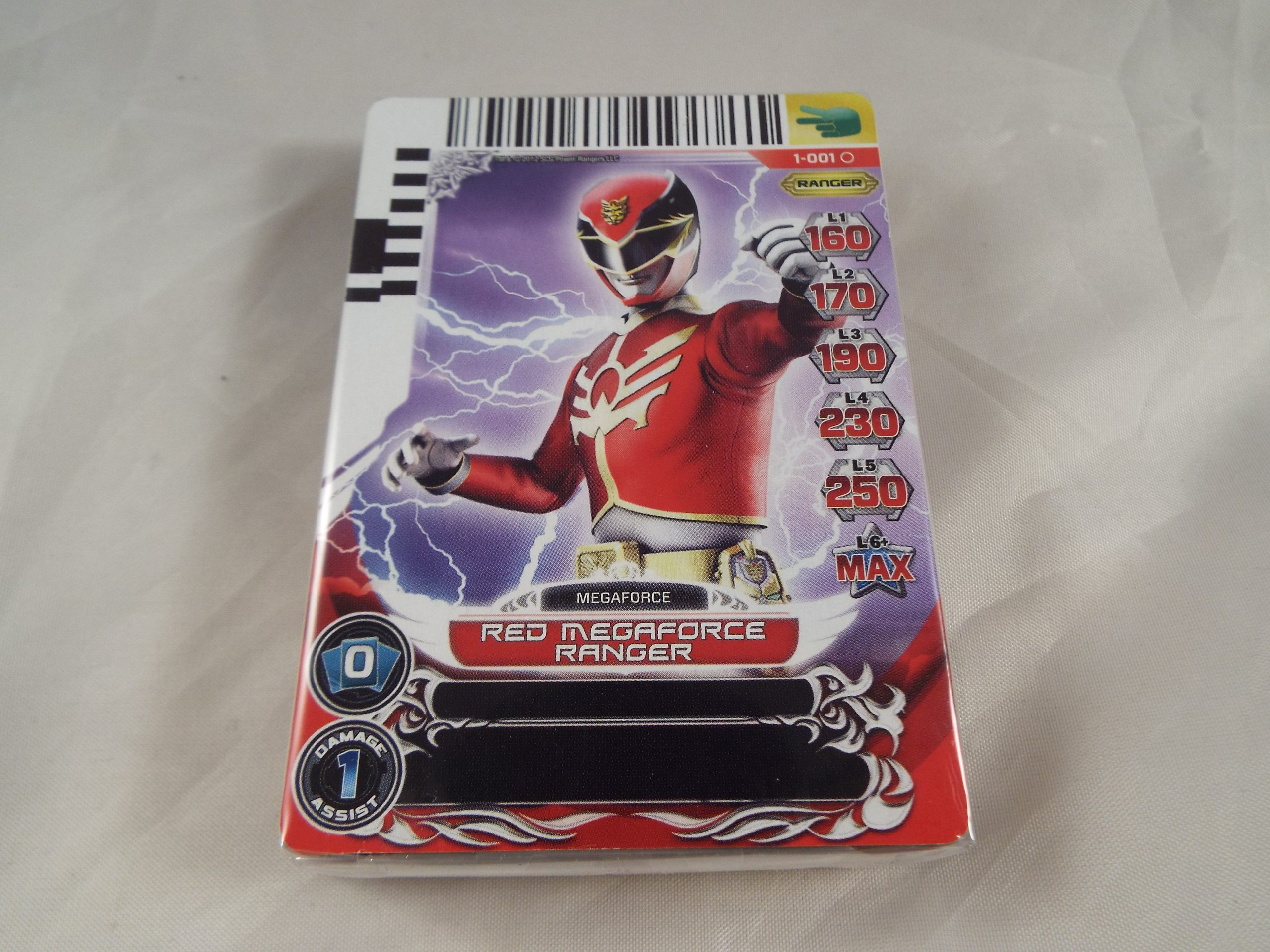POWER RANGERS RISE OF HEROES COMPLETE SET OF COMMON CARDS - Phoenix Cards