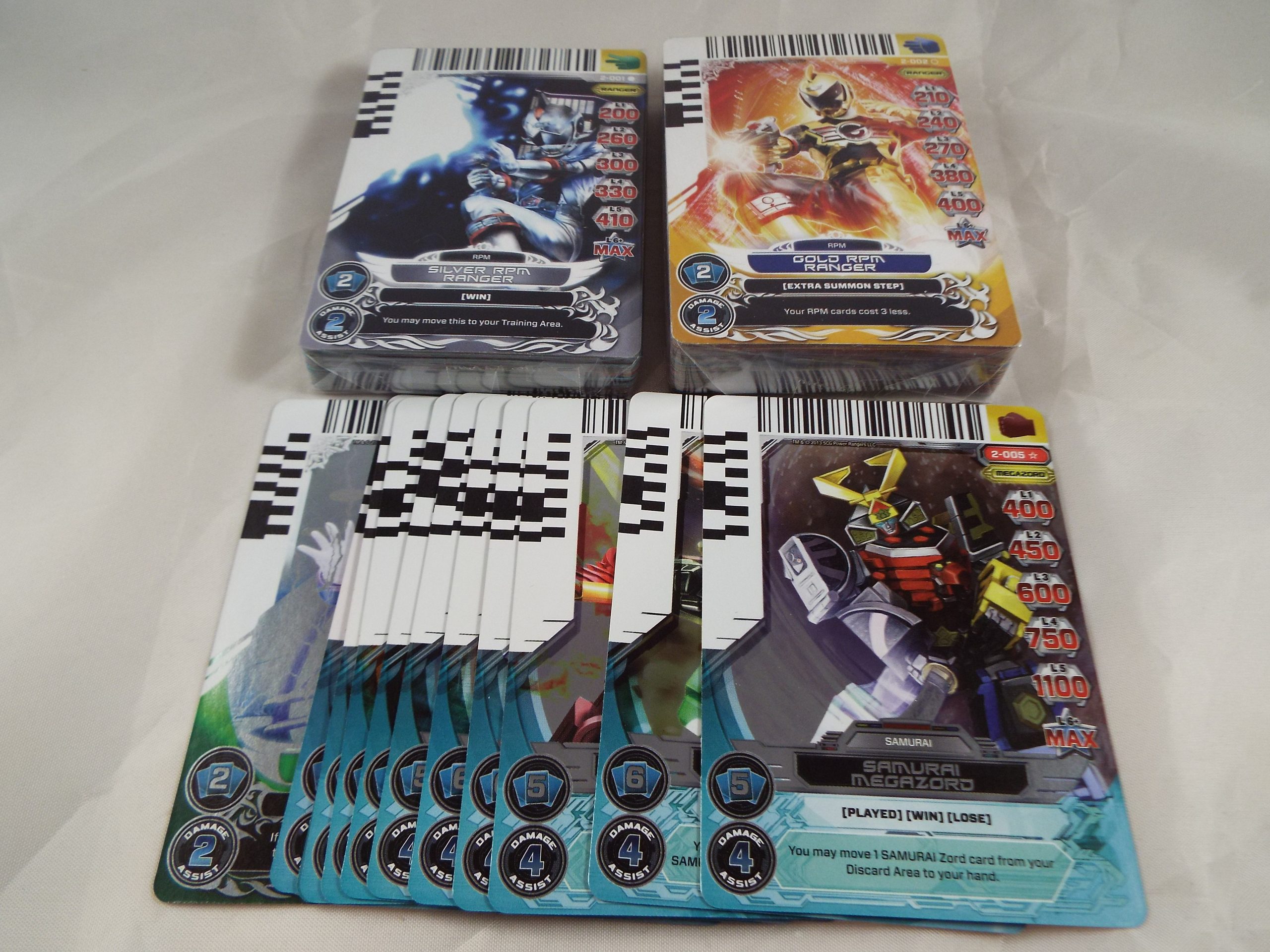 POWER RANGERS GUARDIANS OF JUSTICE COMPLETE SET OF COMMON+RARE+SUPER ...