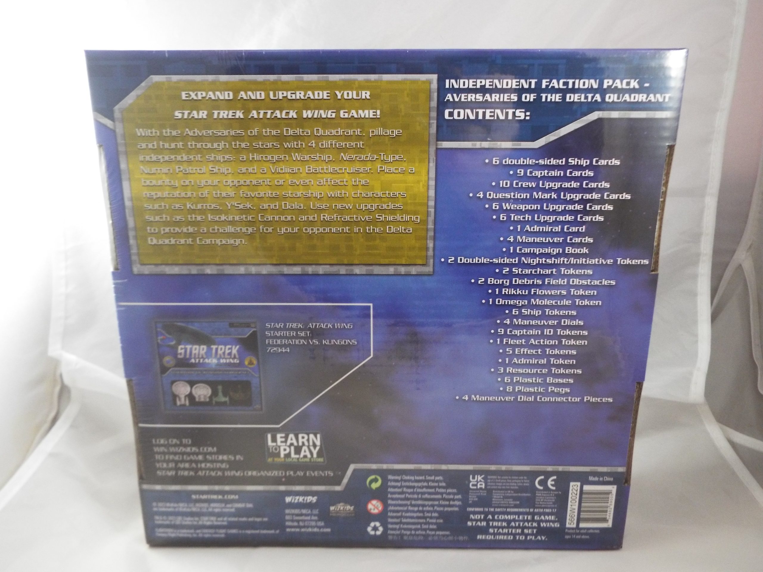 STAR TREK ATTACK WING ADVERSARIES OF THE DELTA QUADRANT - Phoenix Cards