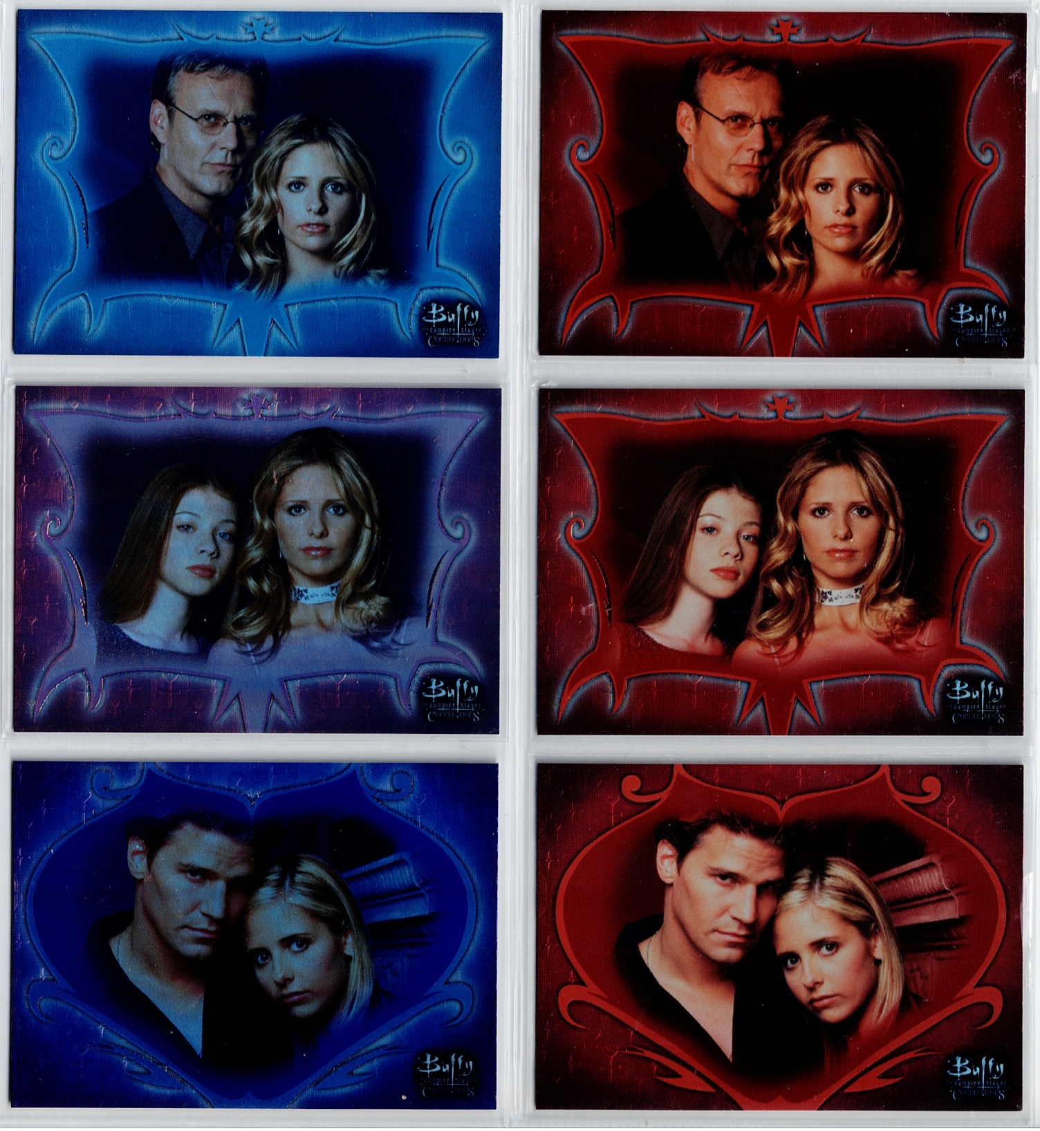 BUFFY THE VAMPIRE SLAYER CONNECTIONS SET OF 6 PROMO CARDS - Phoenix Cards